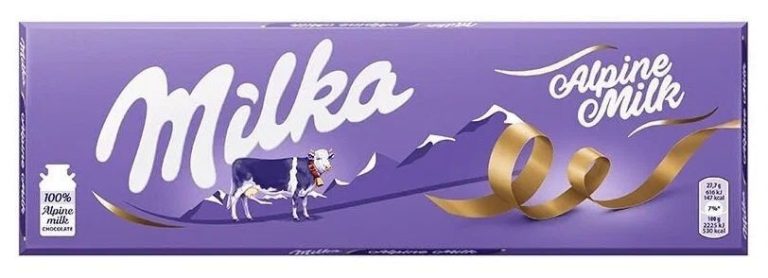 Milka Alpine Milk Chocolate Bar 250gx1 - Maple Mart