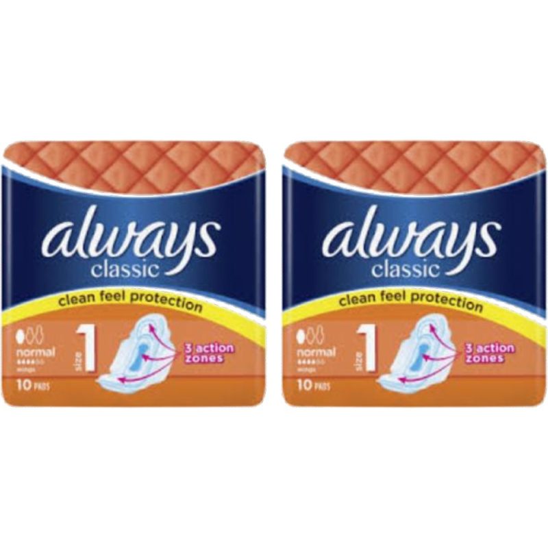 Always Normal Classic 10pcs (2-pack) - Maple Mart