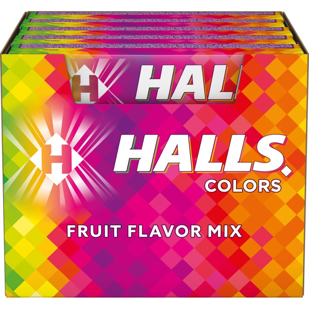 Halls Colors 33.5g (20-pack) - Maple Mart