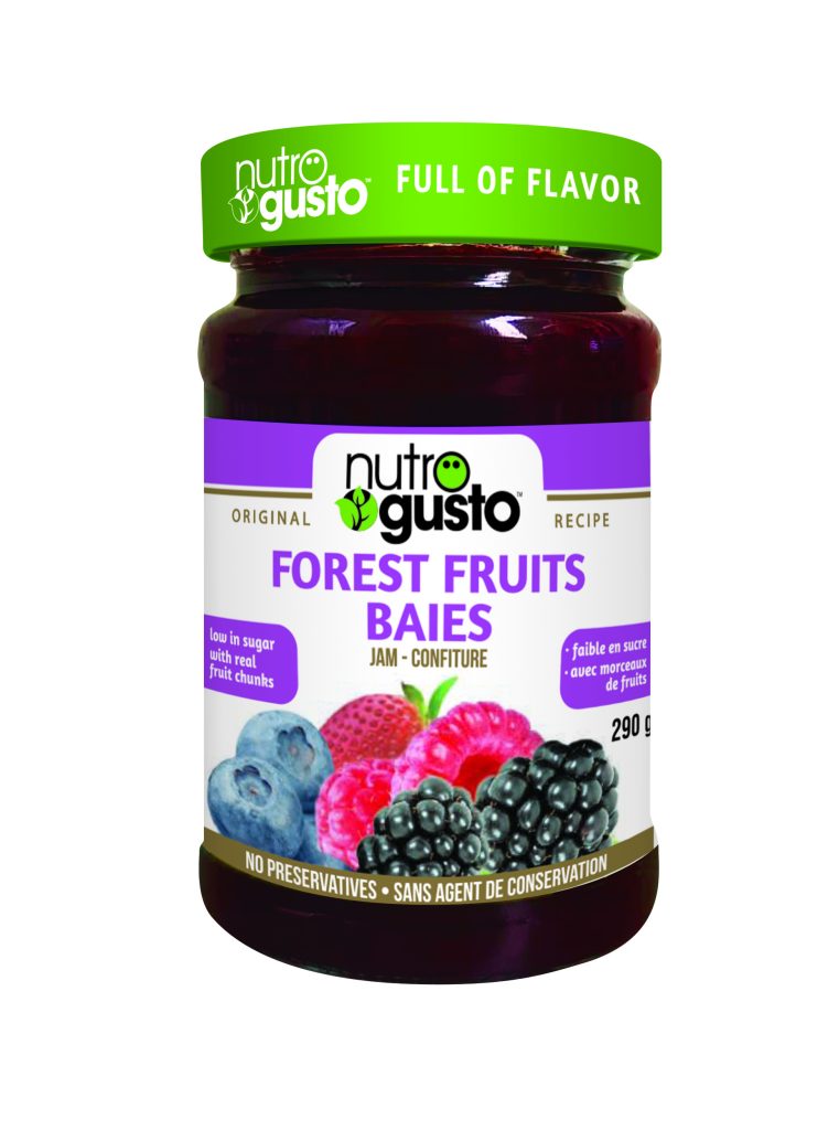 NutroGusto Forest Fruits Jam 290gx1 - Maple Mart